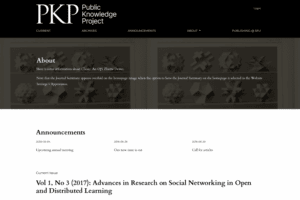 Try a Demo of OJS - Public Knowledge Project