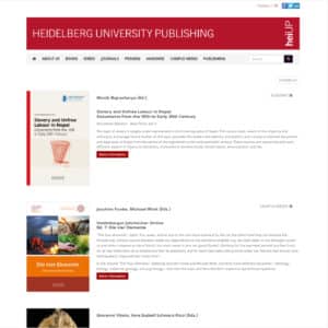 Heidelberg University Library - Showcase - Public Knowledge Project