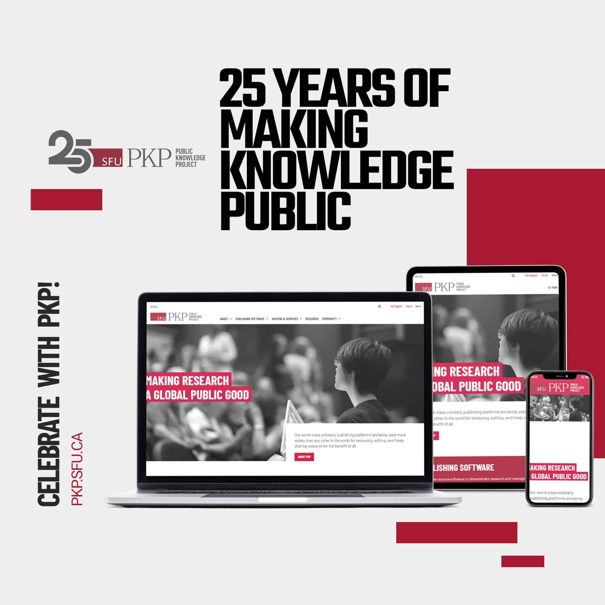 PKP celebrates its 25th anniversary - Public Knowledge Project