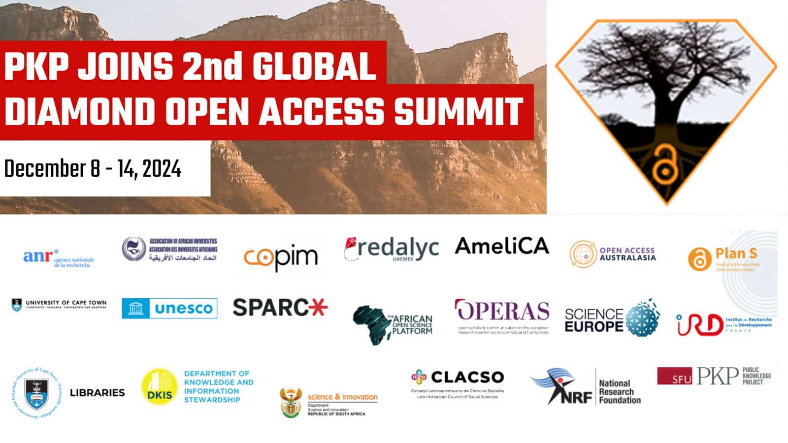 PKP to join the 2nd Global Summit on Diamond Open Access - Public ...